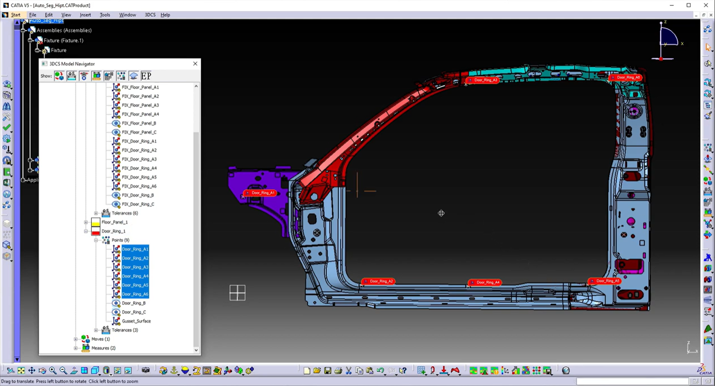How to Use the Segment Bend Move in 3DCS Software